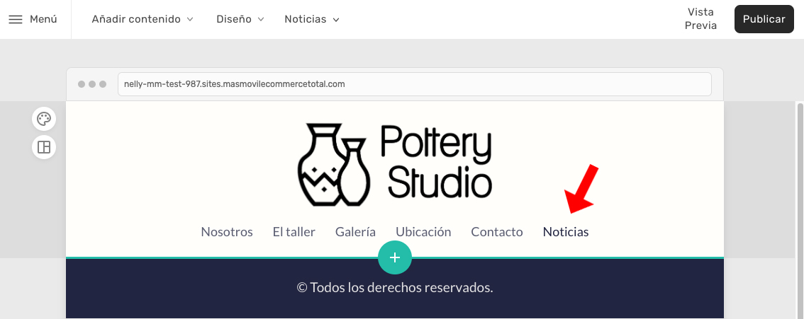 Cómo añadir páginas a tu sitio – BaseKit Soporte